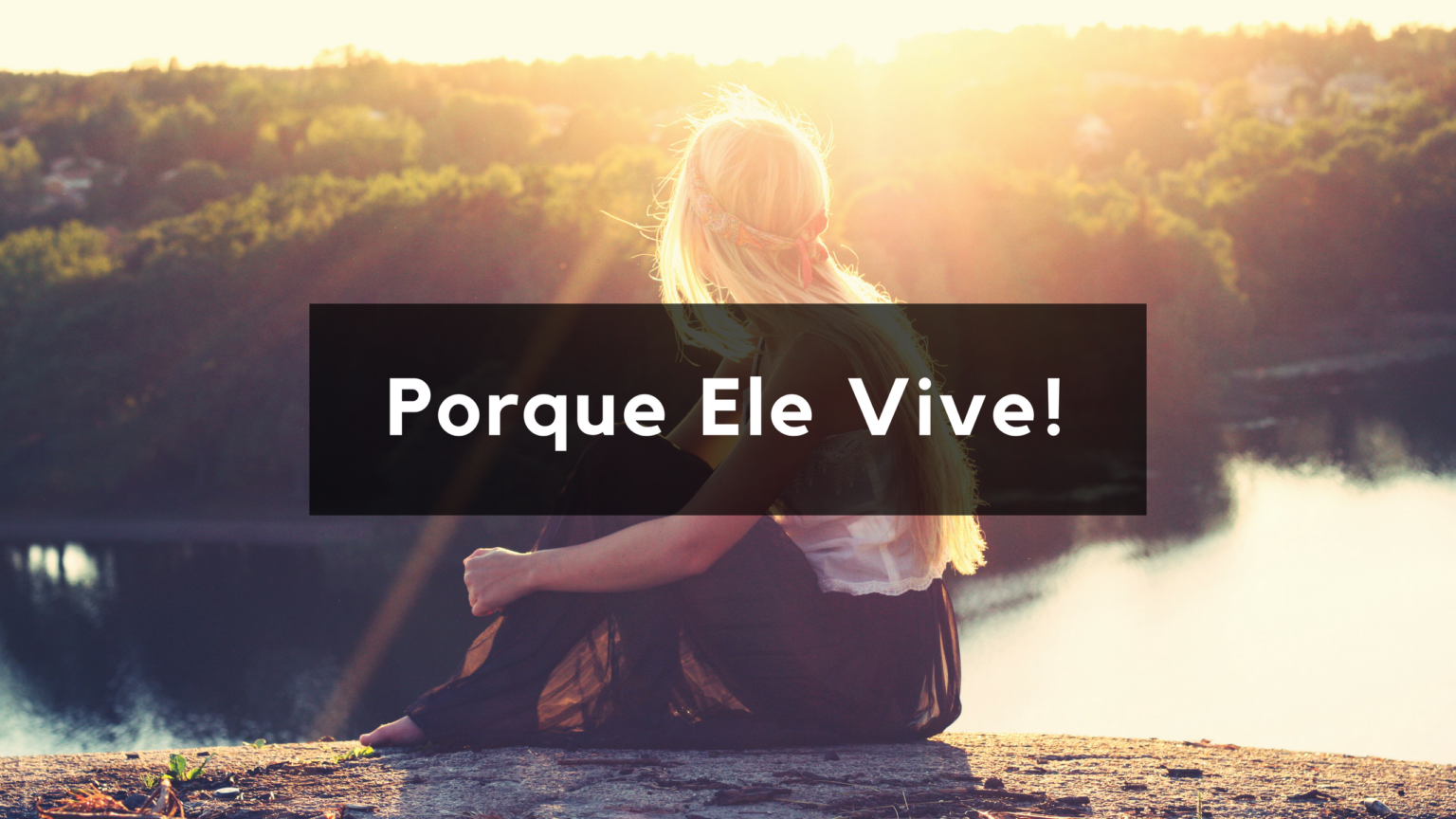 Porque Ele Vive - Powerpoint - Letra Sonora